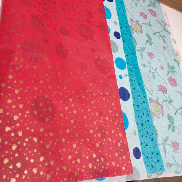 Papel Seda Estampado de 50 x 70 cm | Precio por Mayor