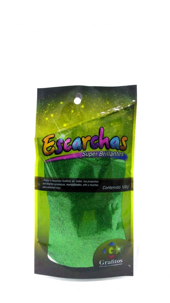 Escarcha 100 gr corriente verde - Suescun