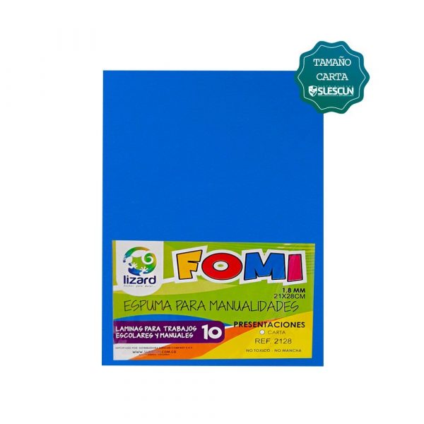 Fomi carta azul paquete x10 - Suescun