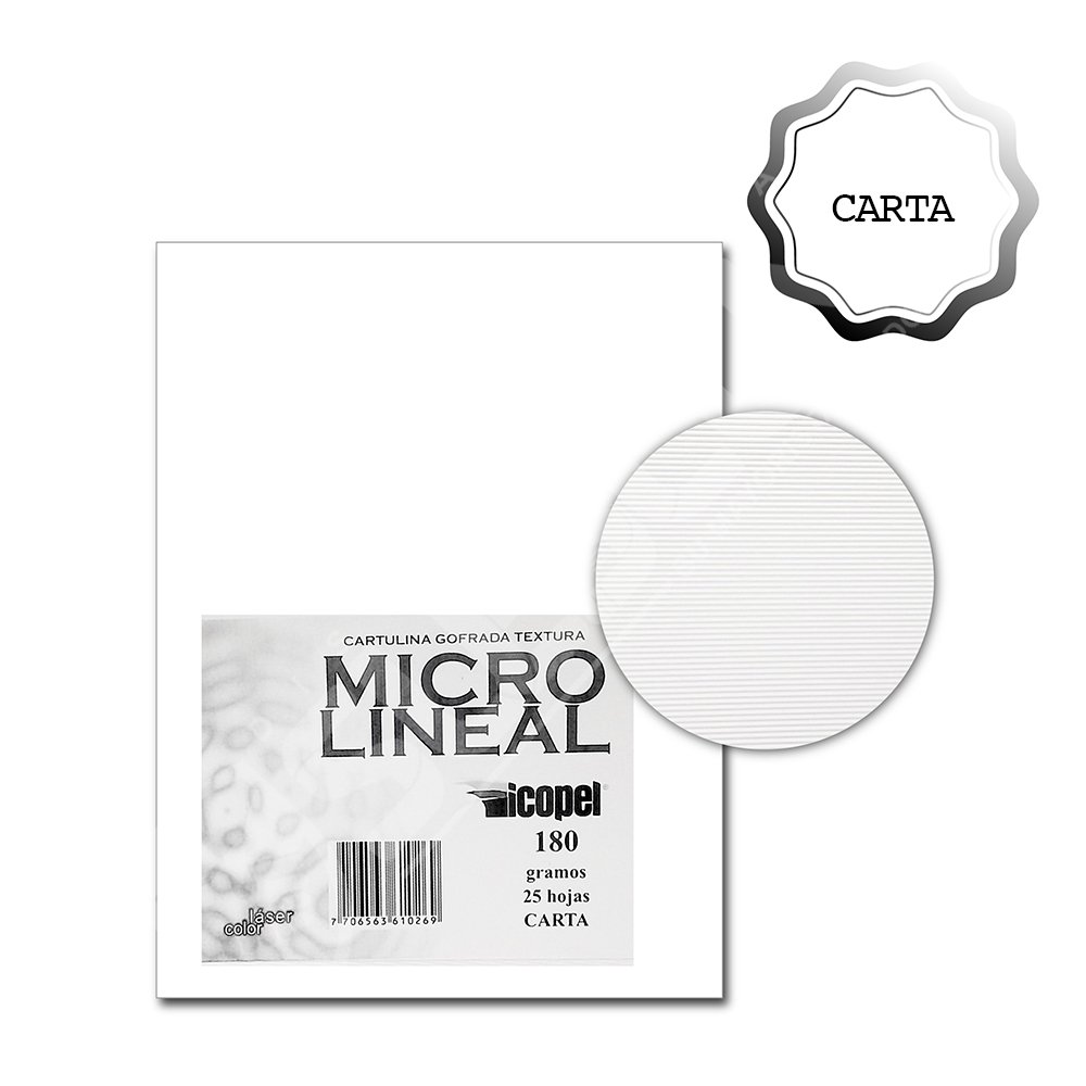 Hoja impresion arte micro lineal x25 - Suescun