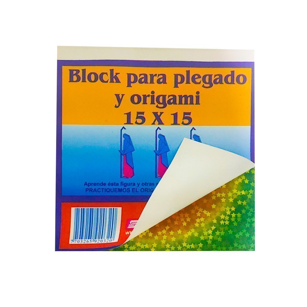 Block origami 15 x 15 impresion arte / nessan - Suescun