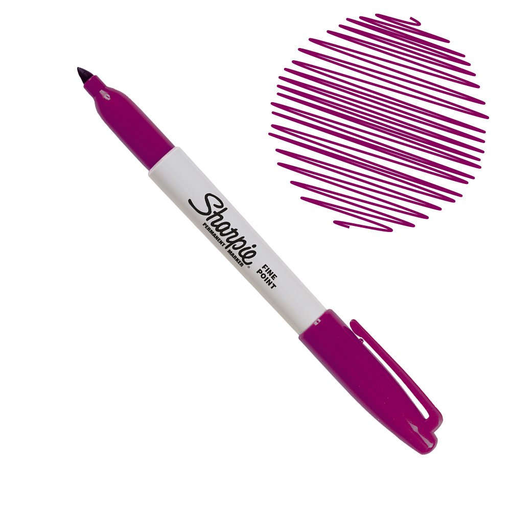 Marcador sharpie fine berry - Suescun