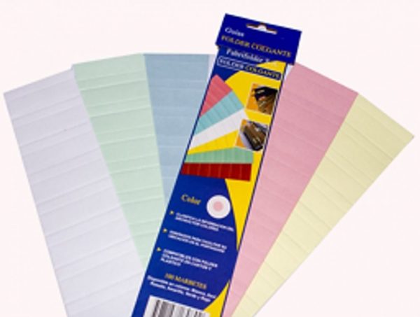 ? Marbete Celuguia PAPPYER para carpeta Colgante. Precio Mayorista