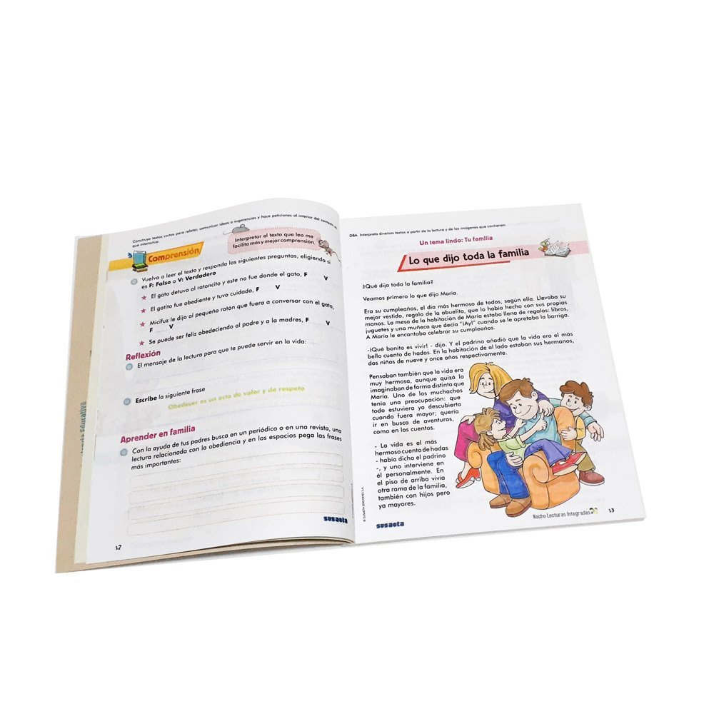 CARTILLA NACHO Aprende a leer, escribir, matematicas ayuda educativa