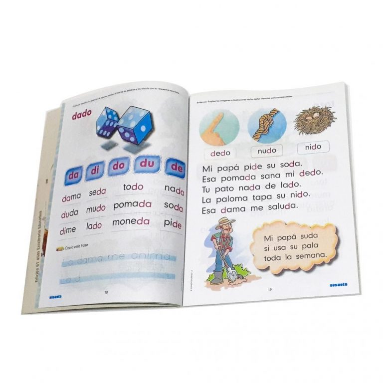 CARTILLA NACHO - Lectura inicial - enseña facil a leer a tu hijo.