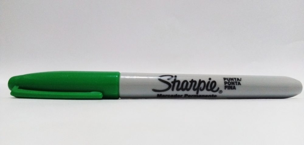 Marcador sharpie fine verde - Suescun