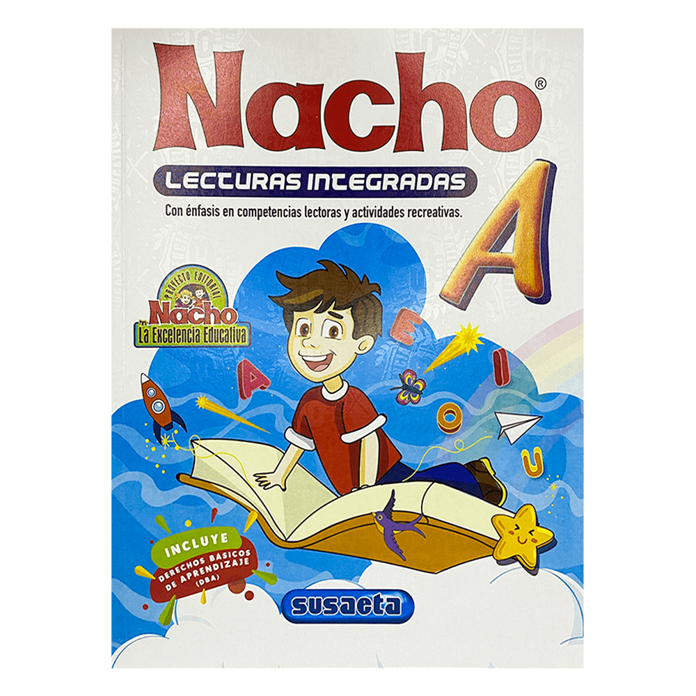 Cartilla Nacho Lecturas Integradas A| PRECIO MAYORISTA