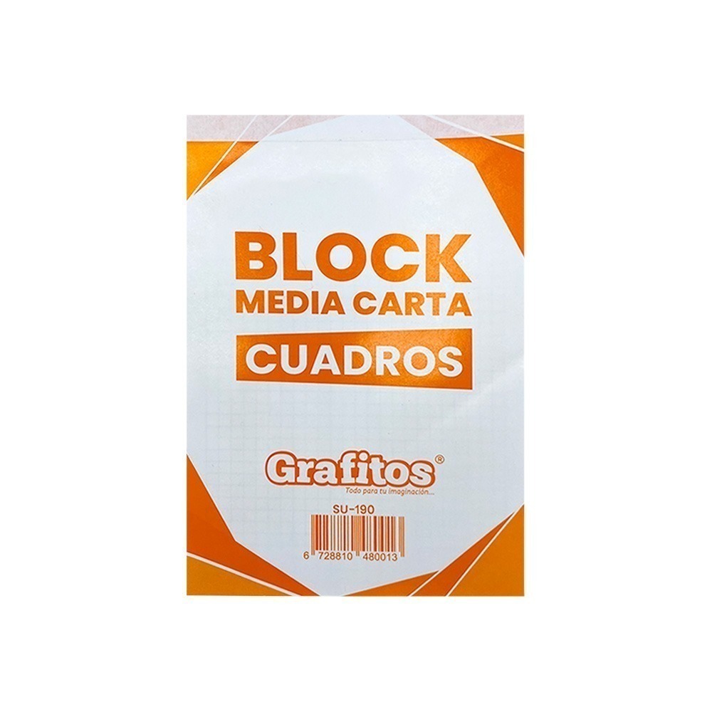Block Media Carta Cuadros - Suescun