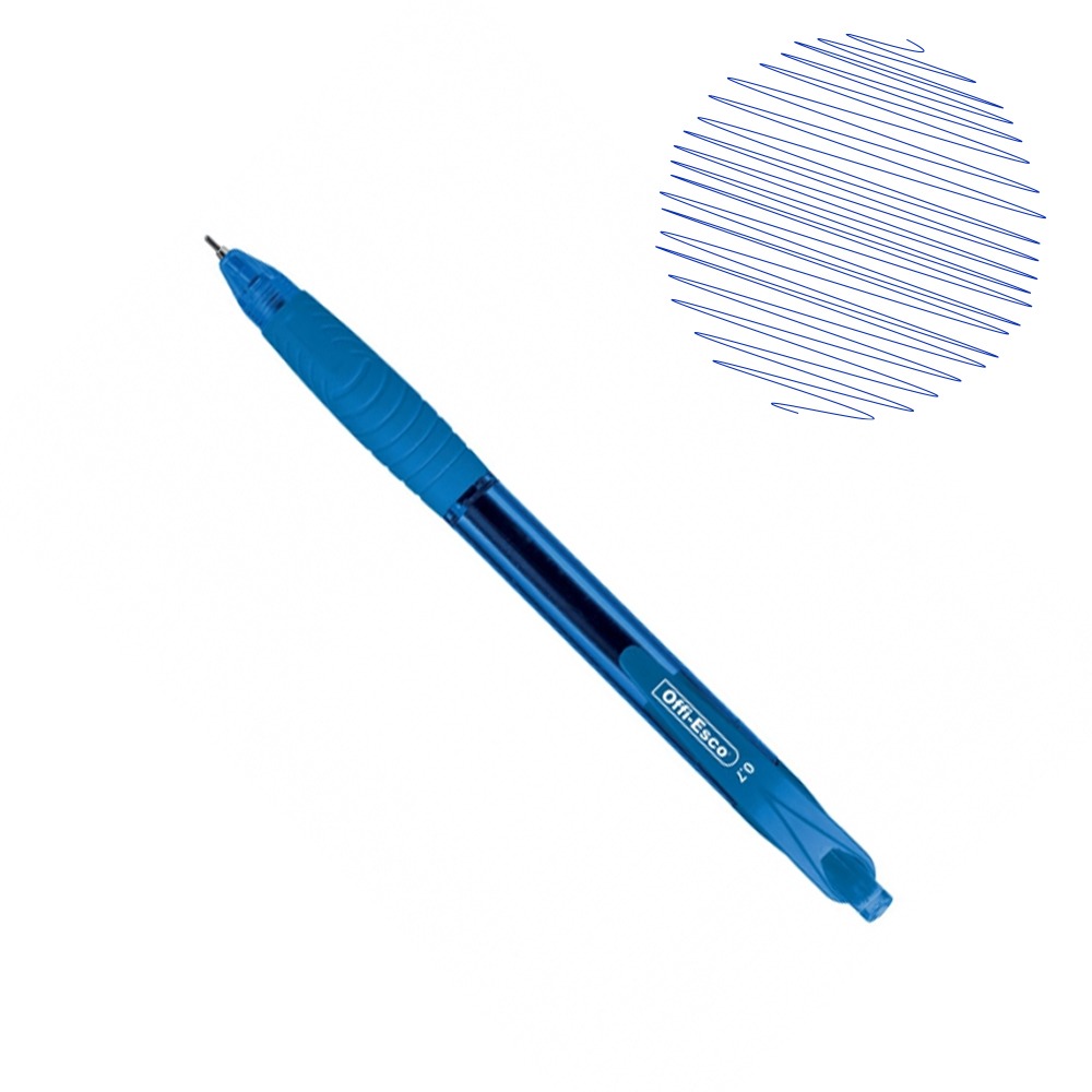 Lapicero semi gel rt oe-050 inkreible azul offi esco - Suescun