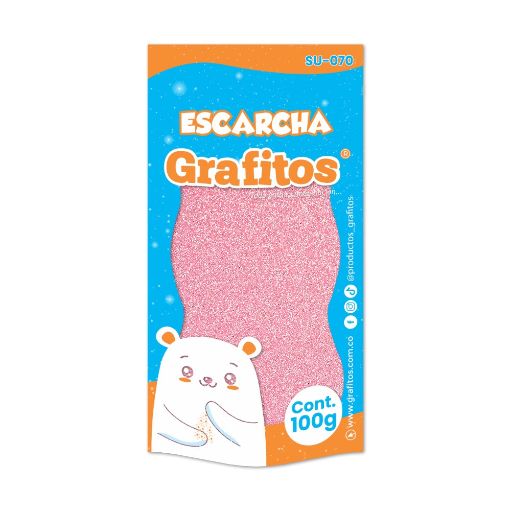 Escarcha Tornasol Rosada De 100 Gr - Suescun