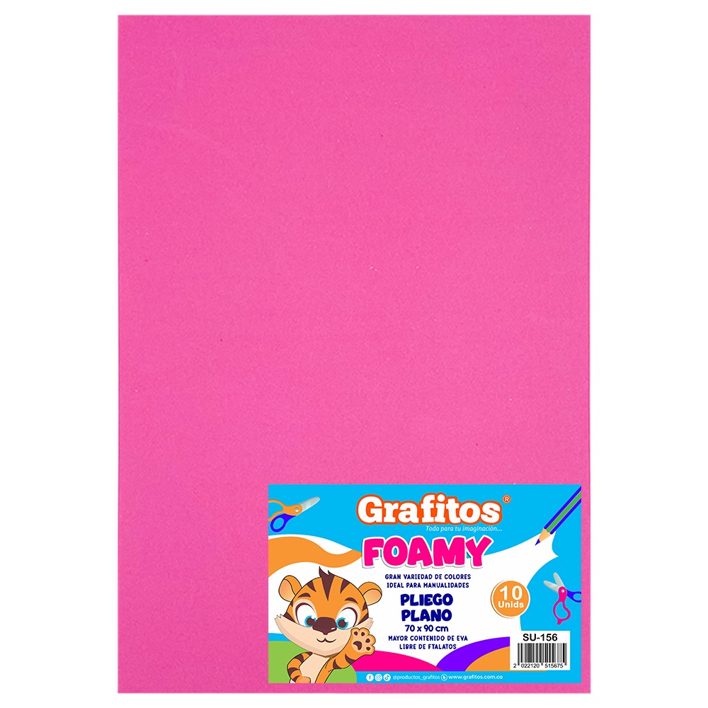 Foamy Lamina Fucsia - Suescun