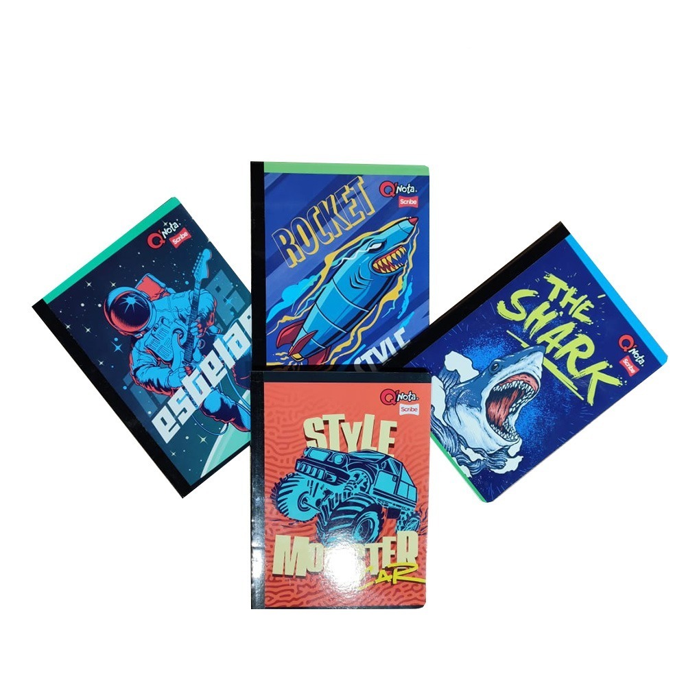 Cuaderno cosido q'nota scribe rayado - Suescun