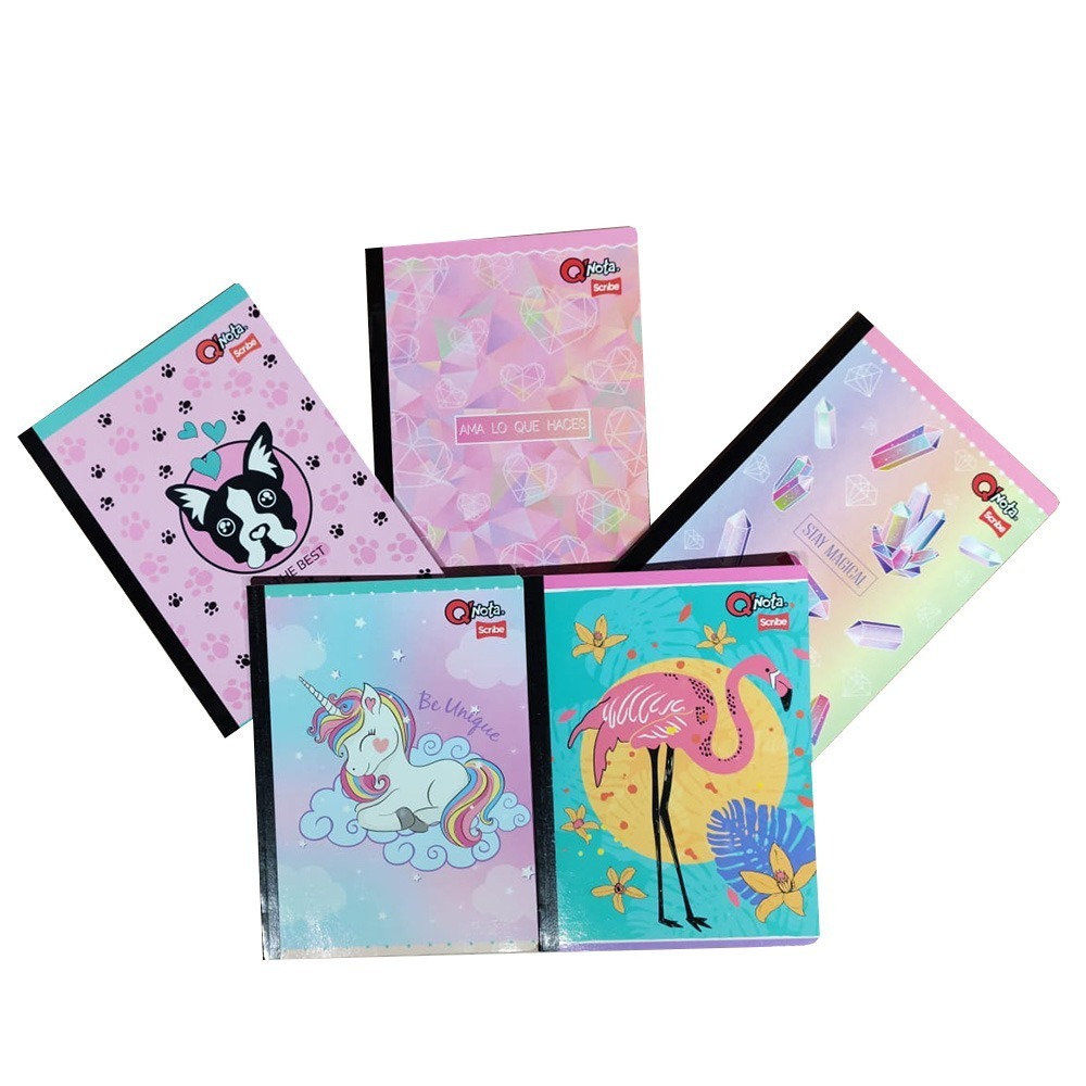 Cuaderno cosido q'nota scribe rayado - Suescun