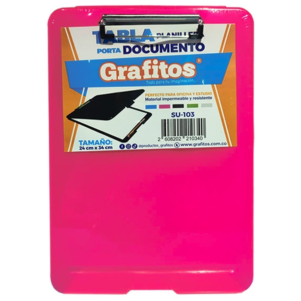Tabla planillera porta documentos - Suescun