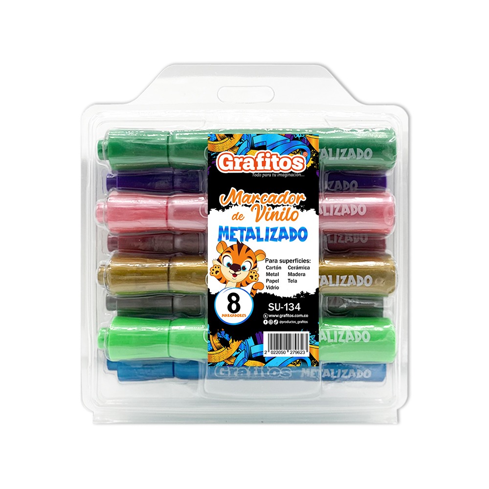 Marcador de Vinilo Neón - Grafitos