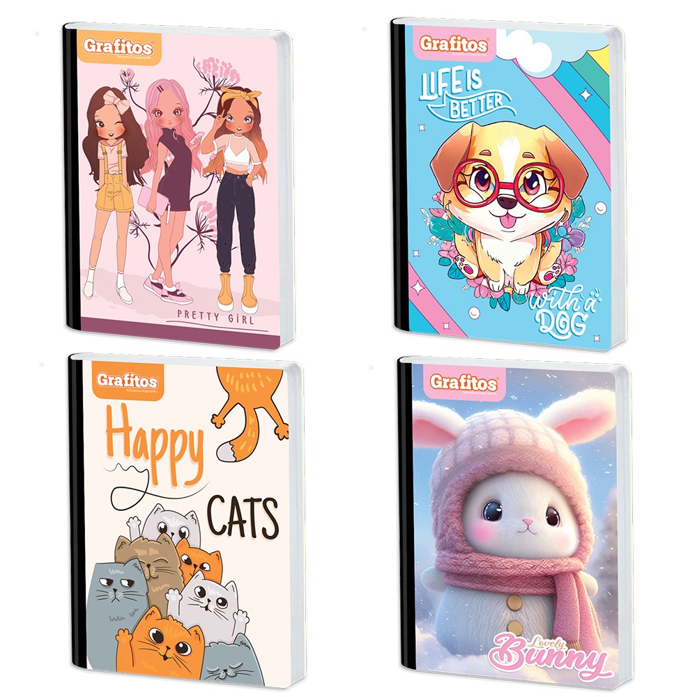 Cuaderno Grafitos 100 Hojas Rayado - Suescun