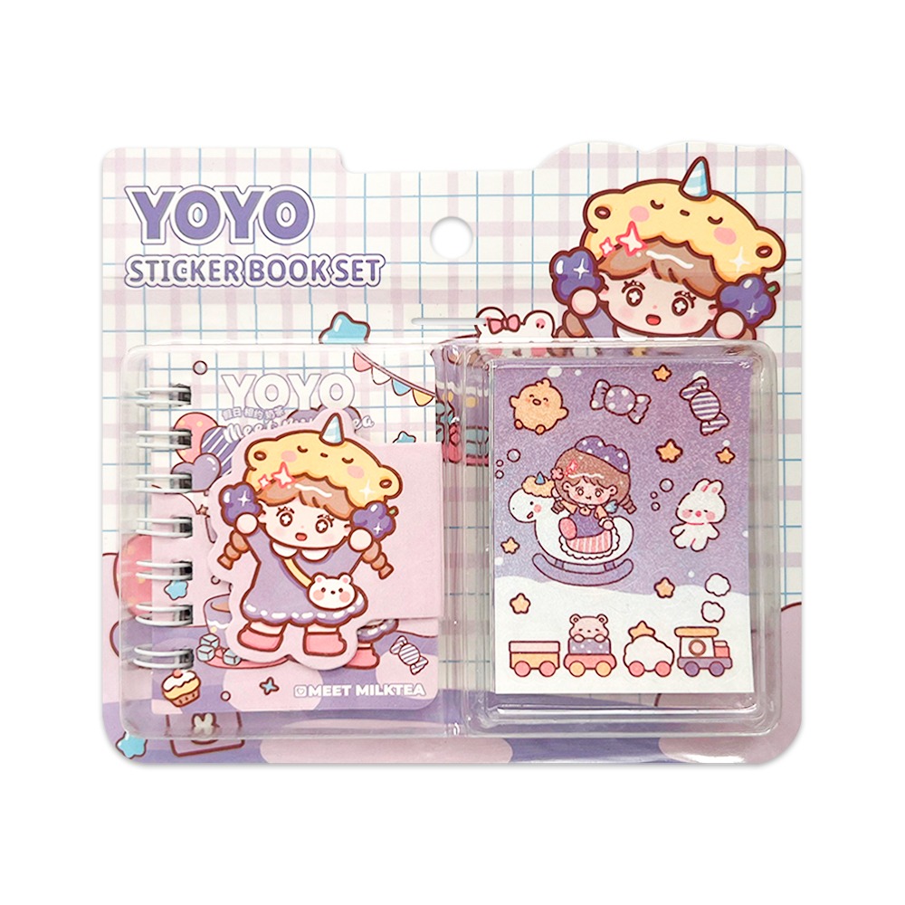 Agenda Mini Kawaii Con Stickers - Suescun