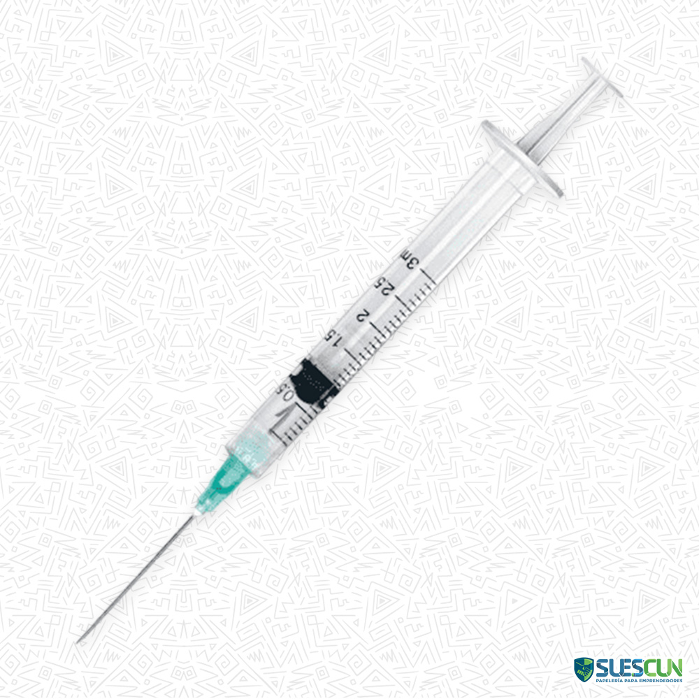 Jeringas Económicas 3 y 5 ml | Precisión y gran utilidad